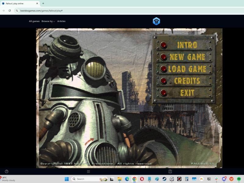 How to Play Fallout (1997) Online for Free | Defragg